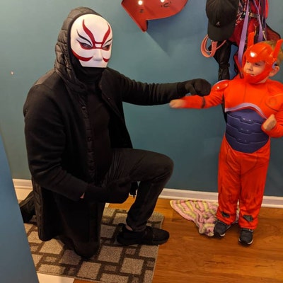 Japanese Yokai Mask / Big Hero Inspired / Wearable Mask - Etsy