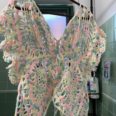 Rosetta Fairy Top Crochet Pattern - Etsy