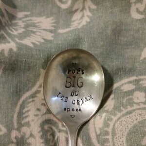 Stamped Silver Spoon Love Spoon Gift For Him Gift For Her | Etsy