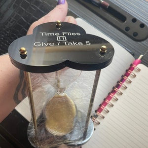 Sand Timer Engraved Hourglass Custom Personalized Sand Timer Best Gift ...