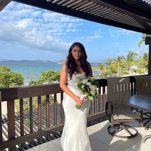 Backless Apron Linen Dress /bridesmaids Linen Dress/summer | Etsy