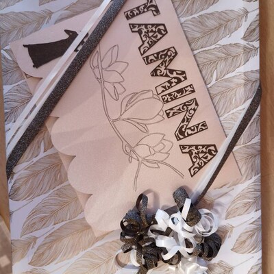 SVG Templates of ABC Letters With Damask Design for Printing or Cutting ...