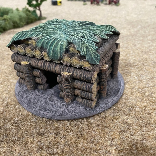 28mm Japanese Shoro (buddhist Temple Bell Tower) 3D Printed Using PLA ...