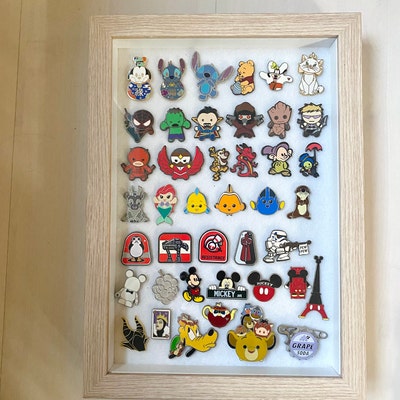 Pin Badge Display Metal-frame, Enamel Pin Display Box for Collector ...