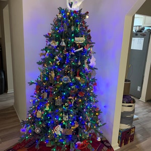 Kitty Cat Angel With Star, Cat Christmas Tree Topper, Pet Memorial ...