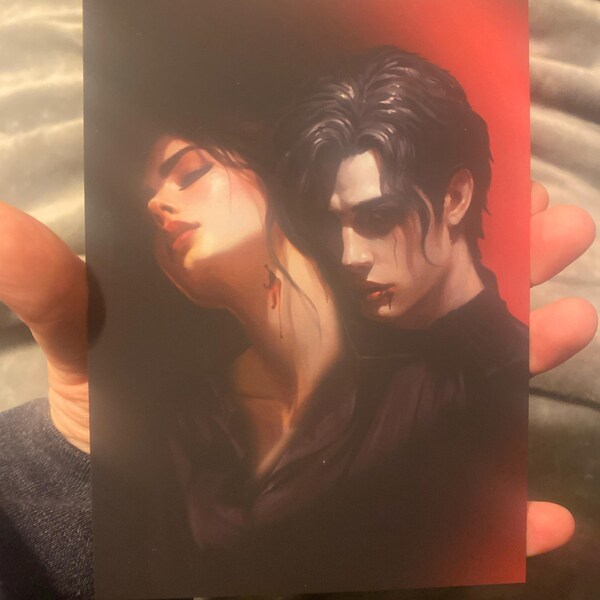 Jaxon Vega & Grace Foster – Double-sided Art Print – Crave Series by ...