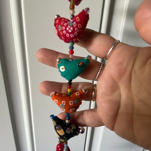 Indian Prosperity Hens – Handcrafted Hanging Talisman of Abundance ...