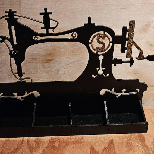 Sewing Machine Organizer Cut Files. Digitall Download. Svg-cdr-pdf-dxf ...