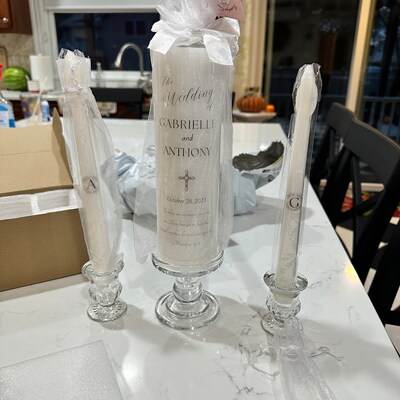 First Holy Communion Taper Candles Personalized Ceremony Candle, First ...