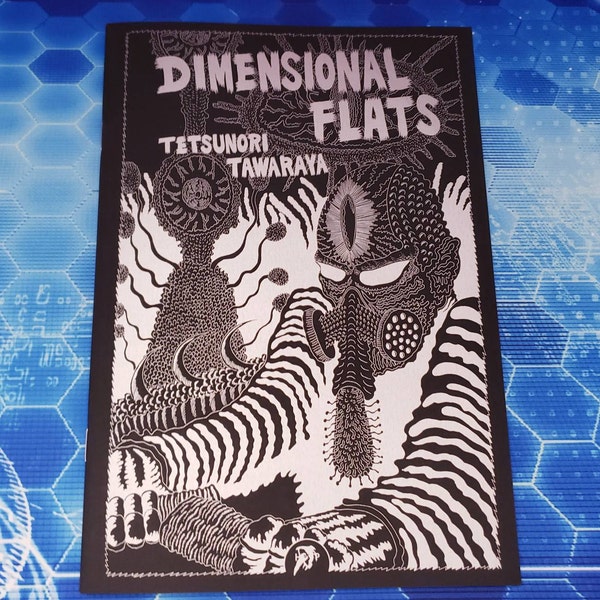 Dimensional Flats Comic Book/ Originally Etched Into Scratchboard ...