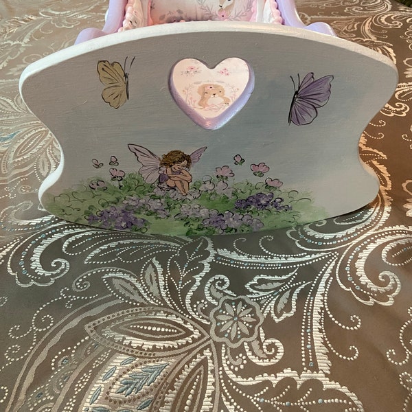 Personalized Hand Painted Rocking Chair, Surf Rocking Chair, Hand ...