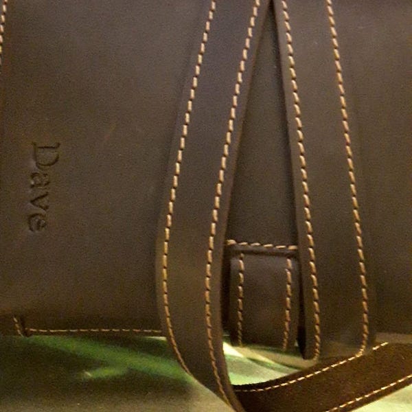 Leather Drawing Album Cover, Drawing Pad, Pen Case, Personalized ...
