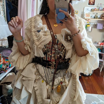 Spotted Cort Mushroom Hat, Comfortable Wear, Forest Fairy, Renaissance ...