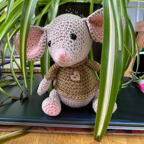 Amigurumi Crochet Pattern - Albert the Mouse (ENGLISH ONLY) - Etsy