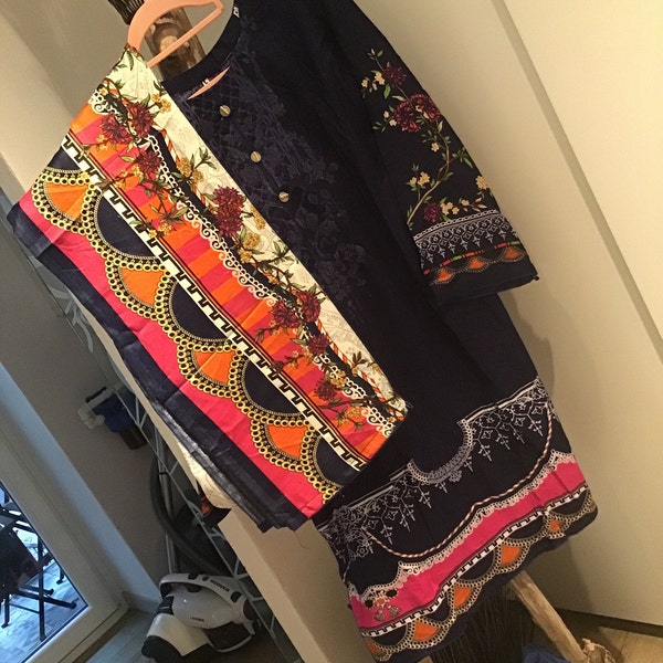 Antique Style Indian Ethnic Choker Jewellery Set Earrings Jhumka Matha ...