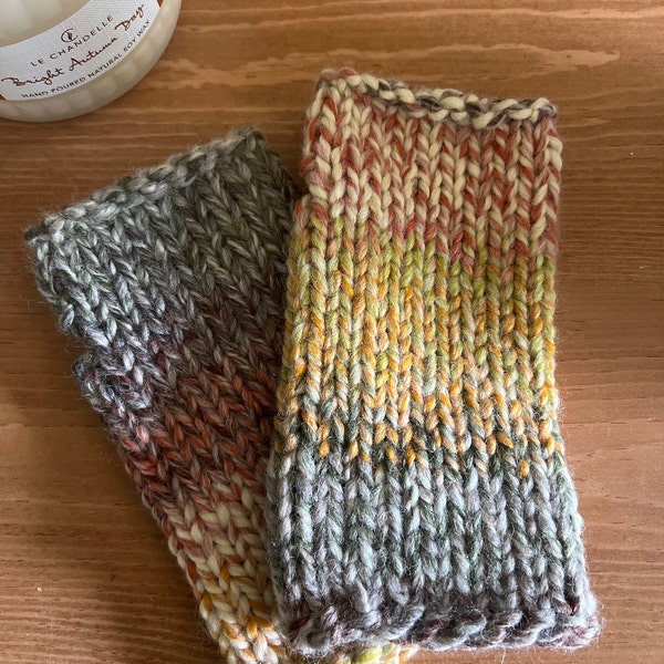 Knit Cabled Coffee Cozy, Cup Sleeve, Coffee Sweater, Stocking Stuffers ...