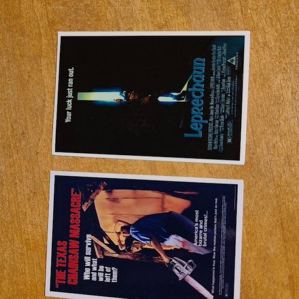 Mini Horror VHS Magnets Horror Movie Magnets Cult Classics 80s Slasher ...