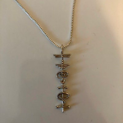 Vulcan Name Pendant Personalized Star Trek Inspired Necklace - Etsy