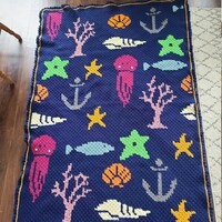 MINI C2C Under the Sea / C2C Fish Crochet Pattern With Written ...