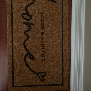 Cute Male Highland Cow Mat Farmhouse Decor Cowboy Doormat - Etsy