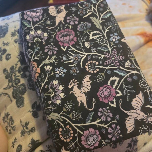 Reversible Book Cover Adjustable Bible Pouch Reusable Fabric Dust ...