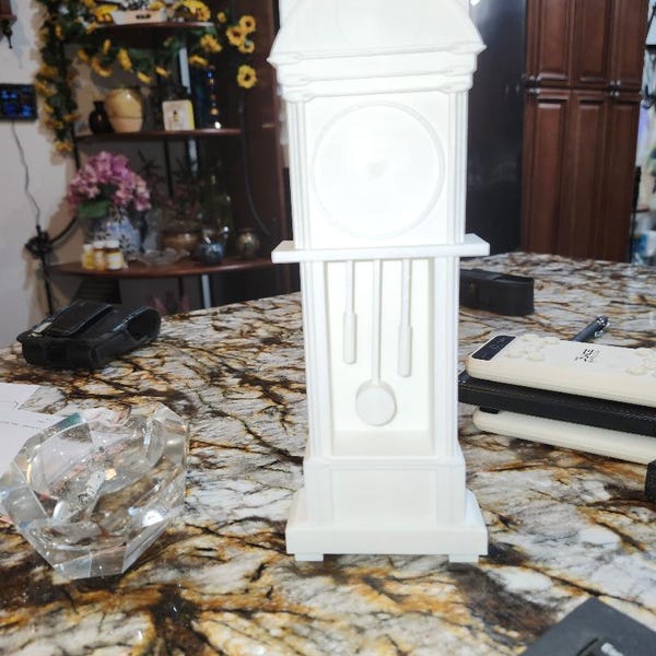 1:12 Grandfather Clock — Vintage Dollhouse STL File With Printable ...