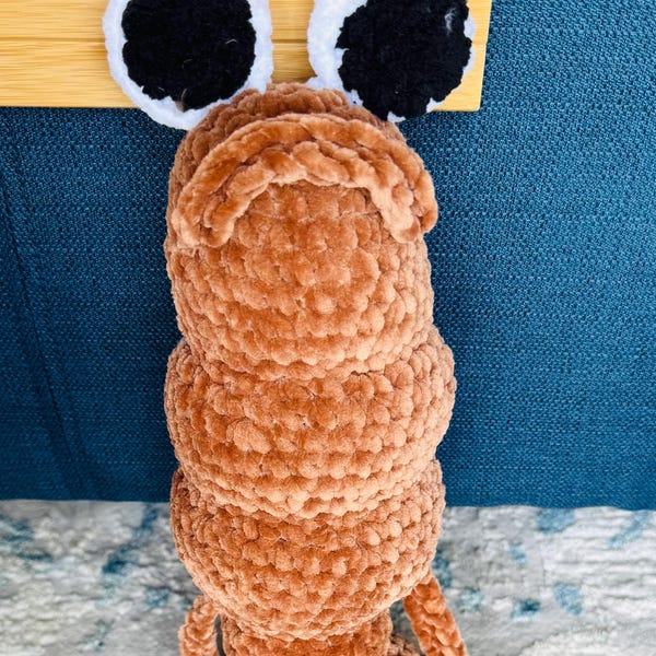 Marcus the Worm Crochet Pattern, Beginner Friendly Plush DIY, Adorable ...