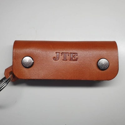 Luxury Leather Key Holder, Leather Key Chain, Leather Key Wallet ...