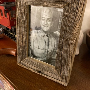 Rustic Natural Reclaimed Cedar Wood Picture Frame Choose - Etsy UK