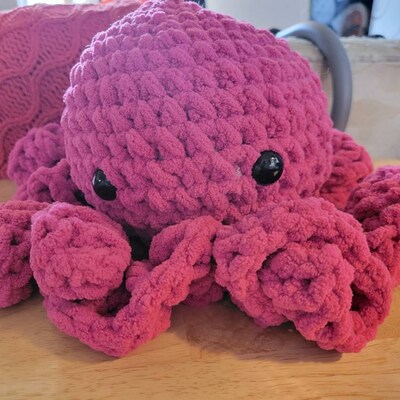 No-sew-octo Crochet Pattern Amigurumi Mini Octopus Pocket Octo - Etsy