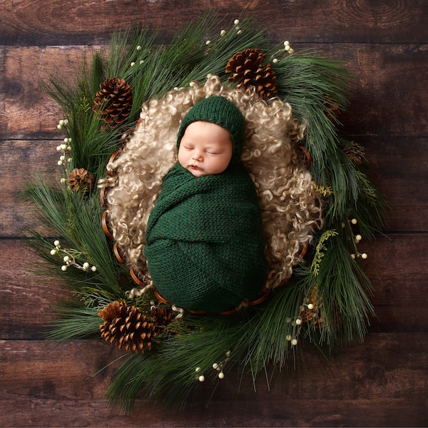 The {rainbow Splash} Bonnet, Sleepy Cap & Knit Wrap Set - Etsy