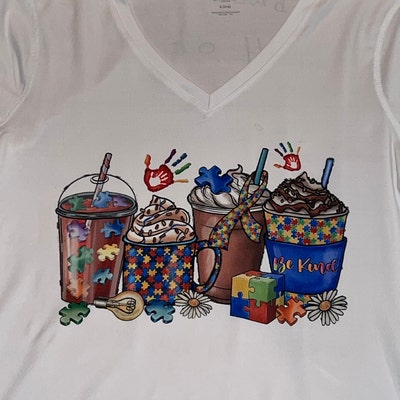 Autism Awareness Day Coffee Cups Png Sublimation Design Download ...