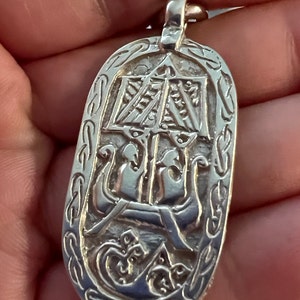 Viking Grooming Tools Twisted Bronze Loop or Double Horse Head - Etsy