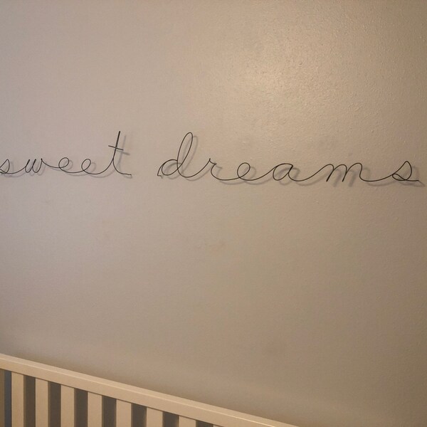 Metal Wire Word Love and Custom Names/words in New Mid Size - Etsy