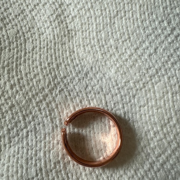 100% Pure Copper Therapy Ring for Pain Relief & Healing - Etsy