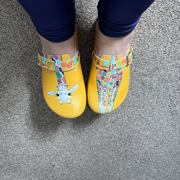 Dentist Leather Sneaker Clogs Nursing Shoes Supermax - Etsy UK