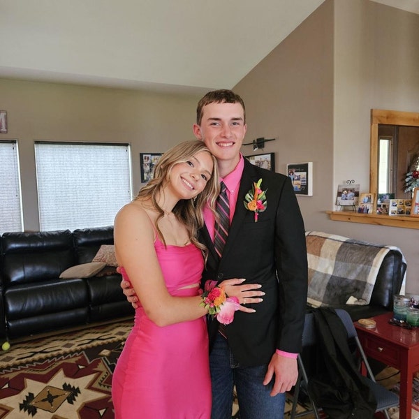 Bird of Paradise Bouquet and Boutonniere Silk Set / Tropical Prom ...