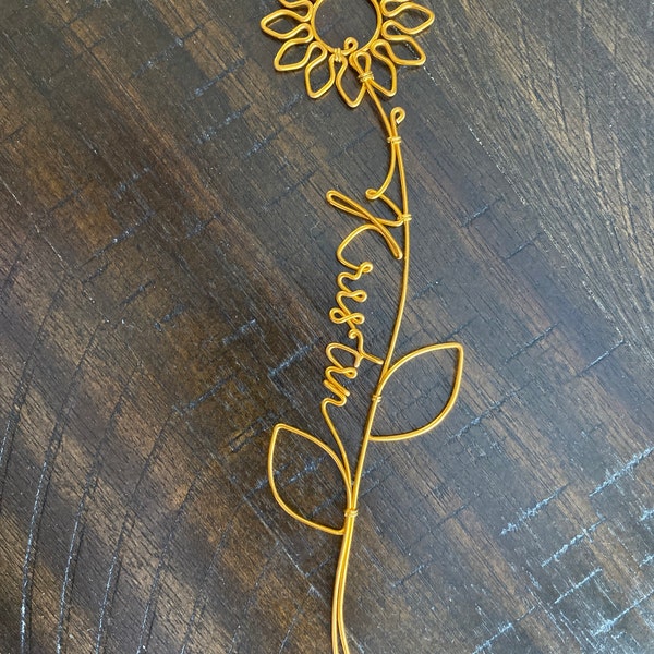 Sakura Wire Planner Clip, Sakura Decorative Wire Bookmark, Gold Sakura ...