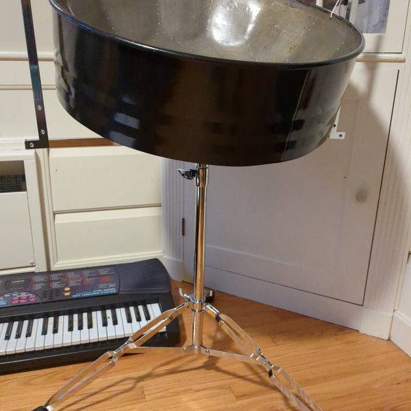 Kakesa Single Lead/tenor Steel Drum Stand - Tripod Base (chrome) - Etsy