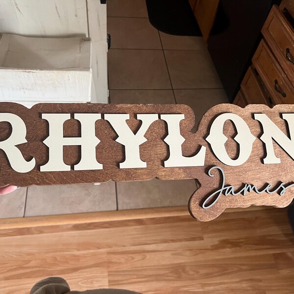 Last Name Sign, Personalized Gift, Custom Name Sign, Wedding Name Sign ...