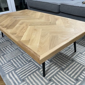 Solid Oak Floating Table Tensegrity - Etsy