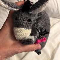 EEYORE - English Knitting Pattern - Etsy Australia