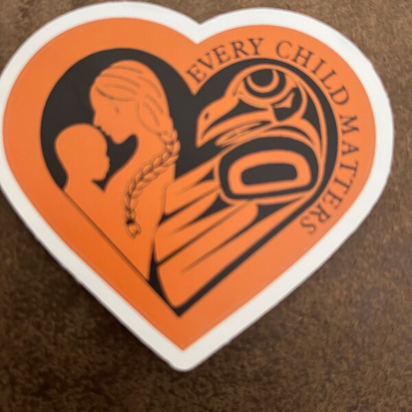 Every Child Matters Orange Shirt Day Waterproof, Vinyl Laptop, Water ...