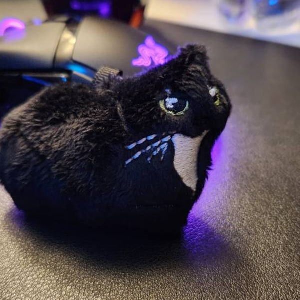 Maxwell Cat Keychain Plush - Etsy