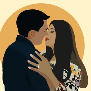 Custom Illustration. Faceless Illustration. Minimalist Custom ...