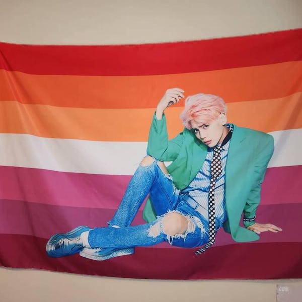 Ain't No Party Like A Diddy Party Funny Flag Tapestry, Meme Flag ...