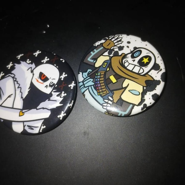 Undertale AU - Singular Button (one Button) - Etsy