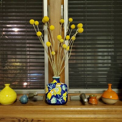 Robert Ward Ramsey Studio Pottery Modernist Stoneware Vase Mottled ...