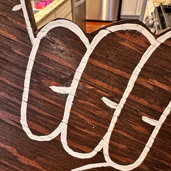 Wooden Hand Peace Sign Cutout | Bohemian Home Decor | Peace Out Sign ...