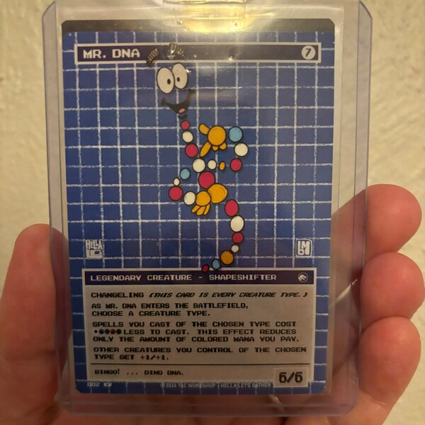Mr. DNA - Magic the Gathering Proxy Card (based on Morophon, the ...